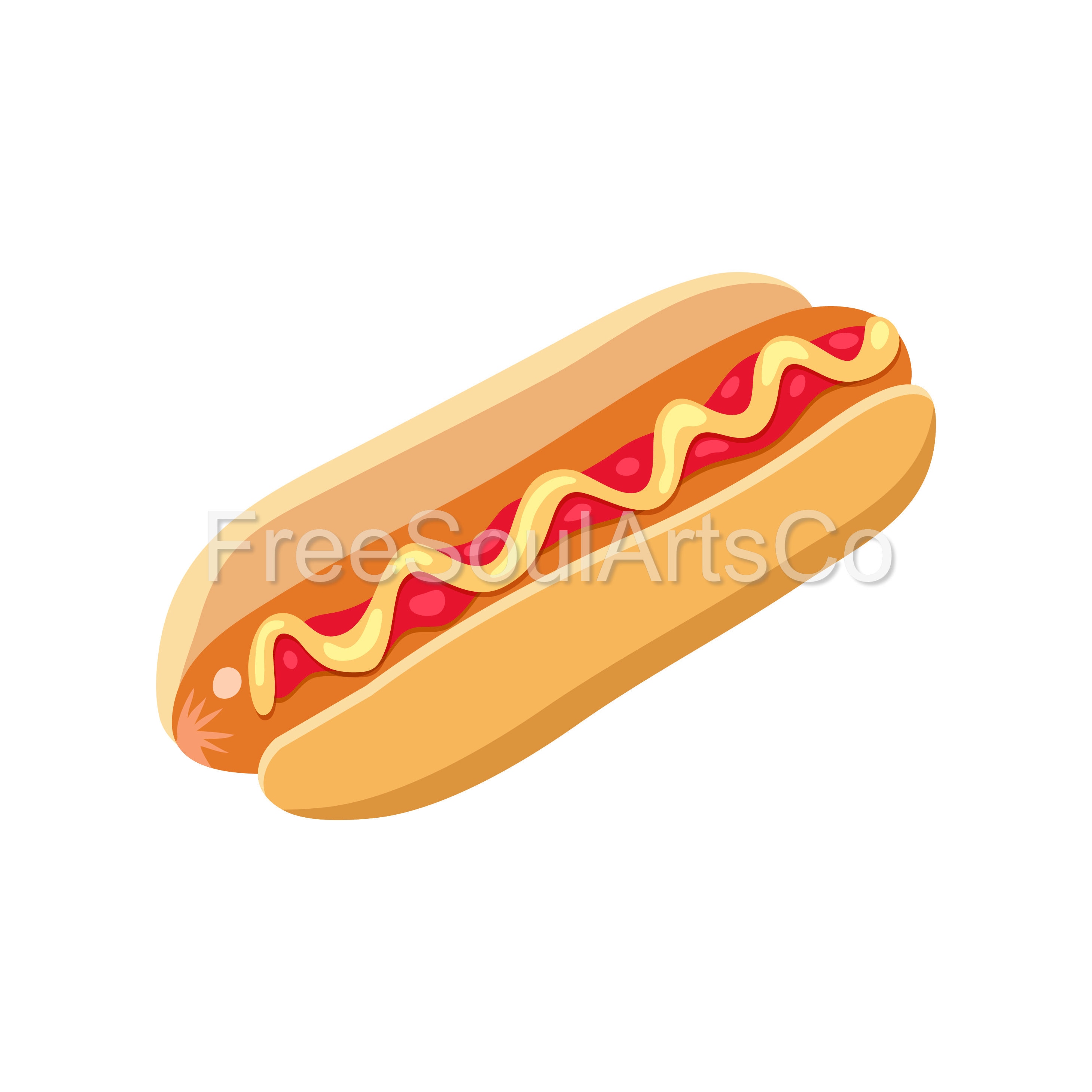 Hot Dog Clip Art Png