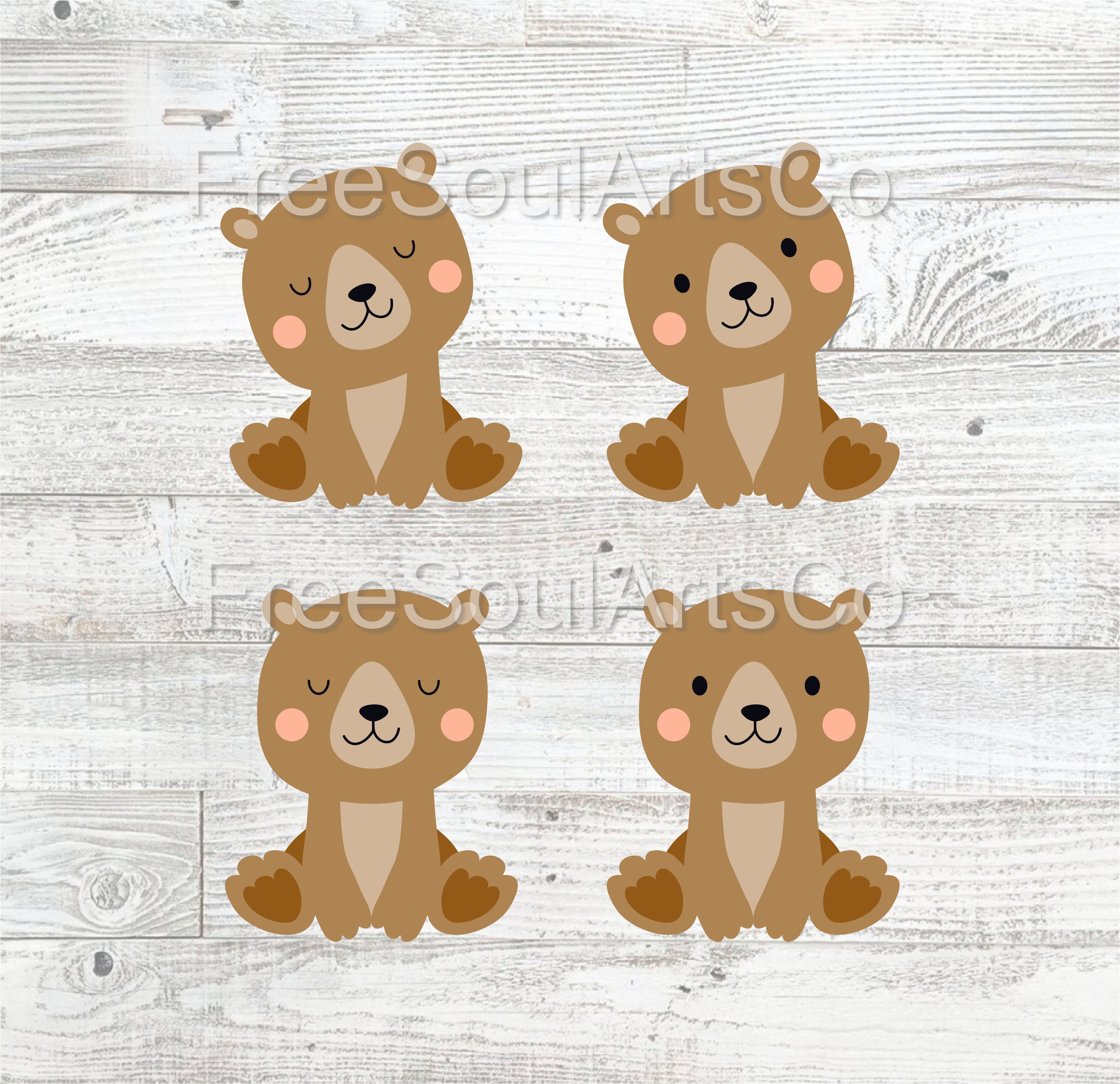 Bear Svg. Bear Svg Bundle. Bear Toy Svg. Cute Bear Svg. Baby - Etsy