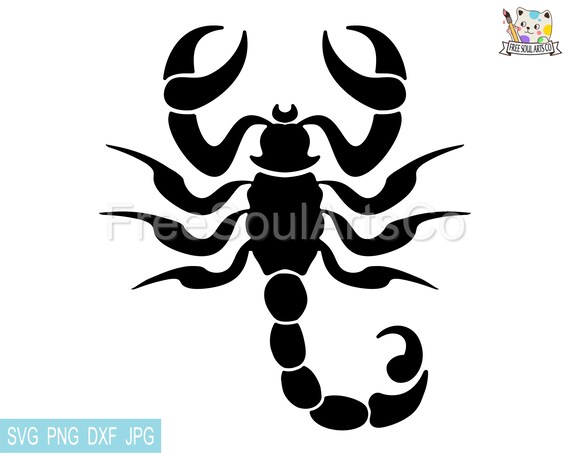 Scorpion Symbol Simple