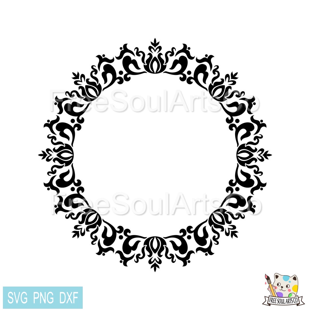 Frame Svg. Ornamental Frame Svg. Baroque Frame Svg. Picture Frame Svg ...