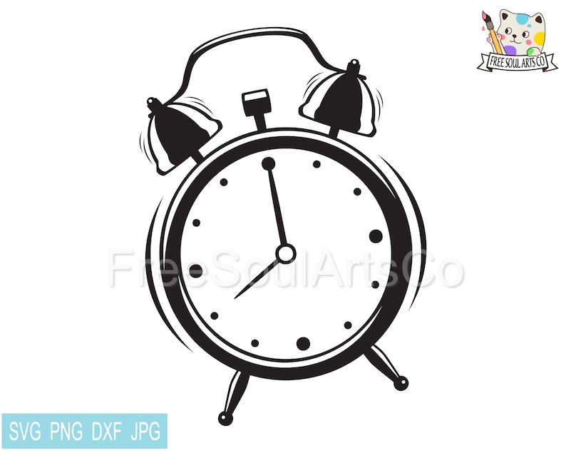 Alarm Clock Svg. Time Svg. Clock Svg. Alarm Svg. Morning - Etsy