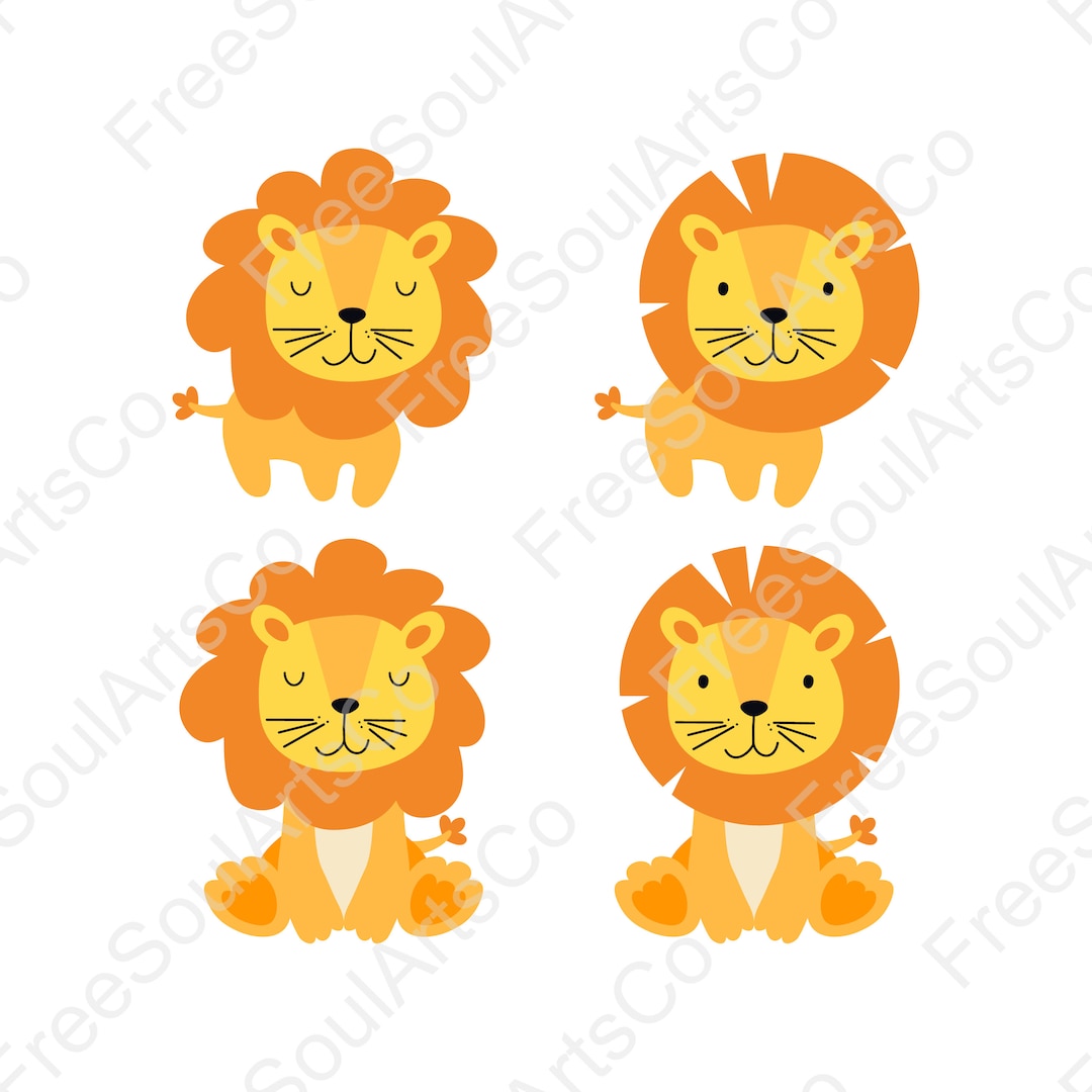 Lion Svg. Lion Svg Bundle. Lion Toy Svg. Cute Lion Svg. Baby Lion Svg ...