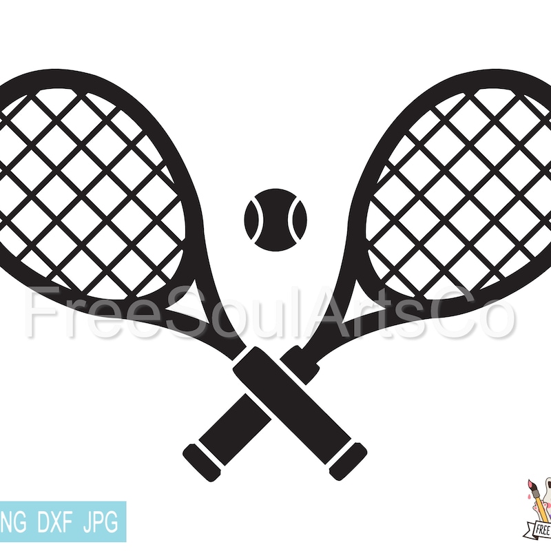 Tennis Racket Svg - Etsy