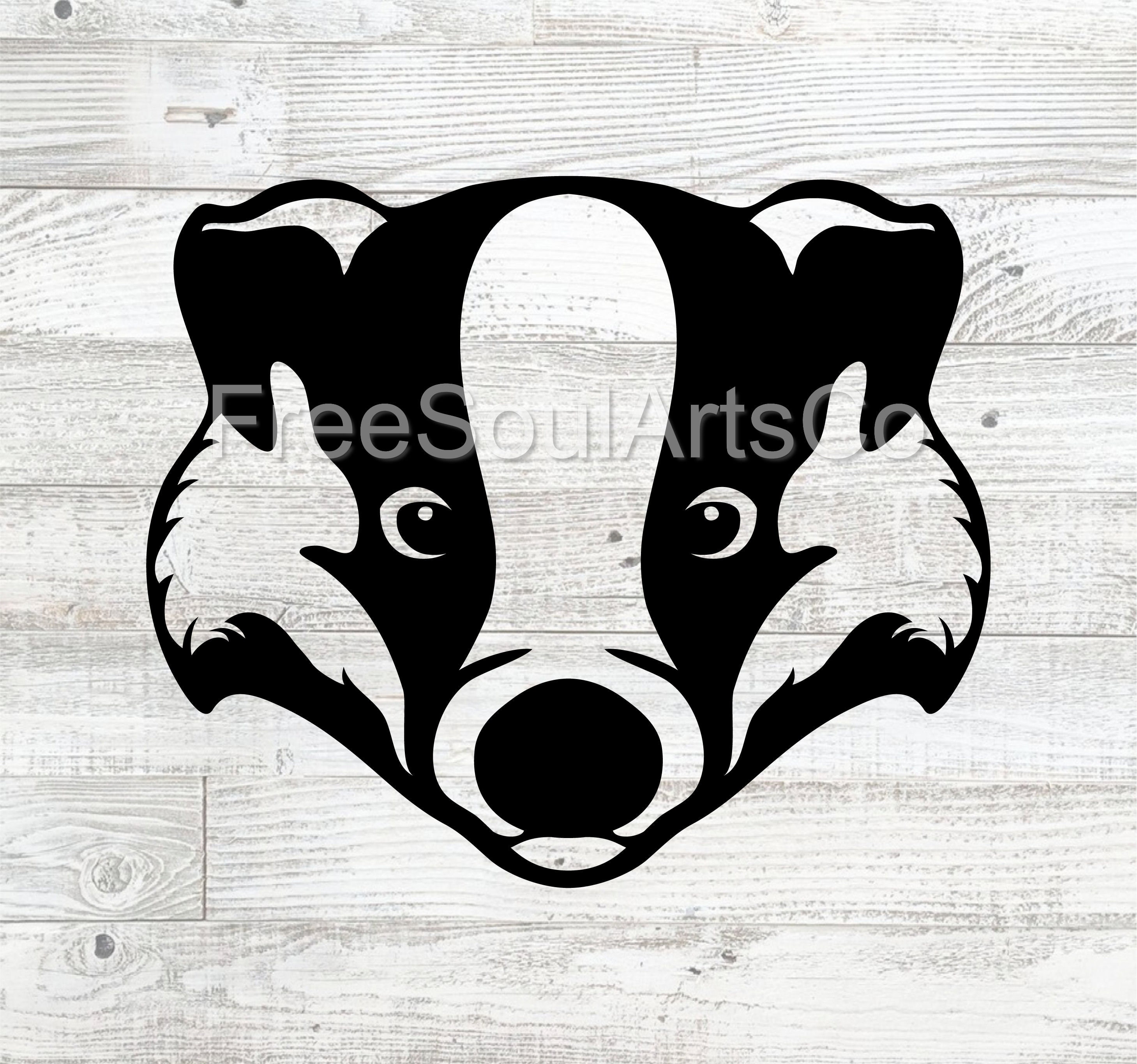 Hufflepuff Badger Stencil