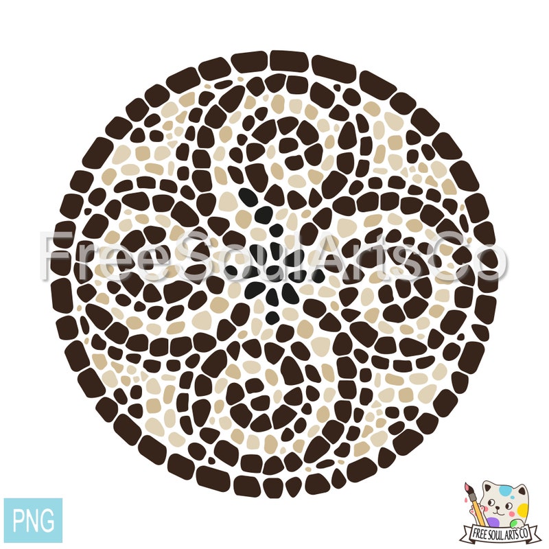 Pebble Mosaic Pattern - Etsy UK