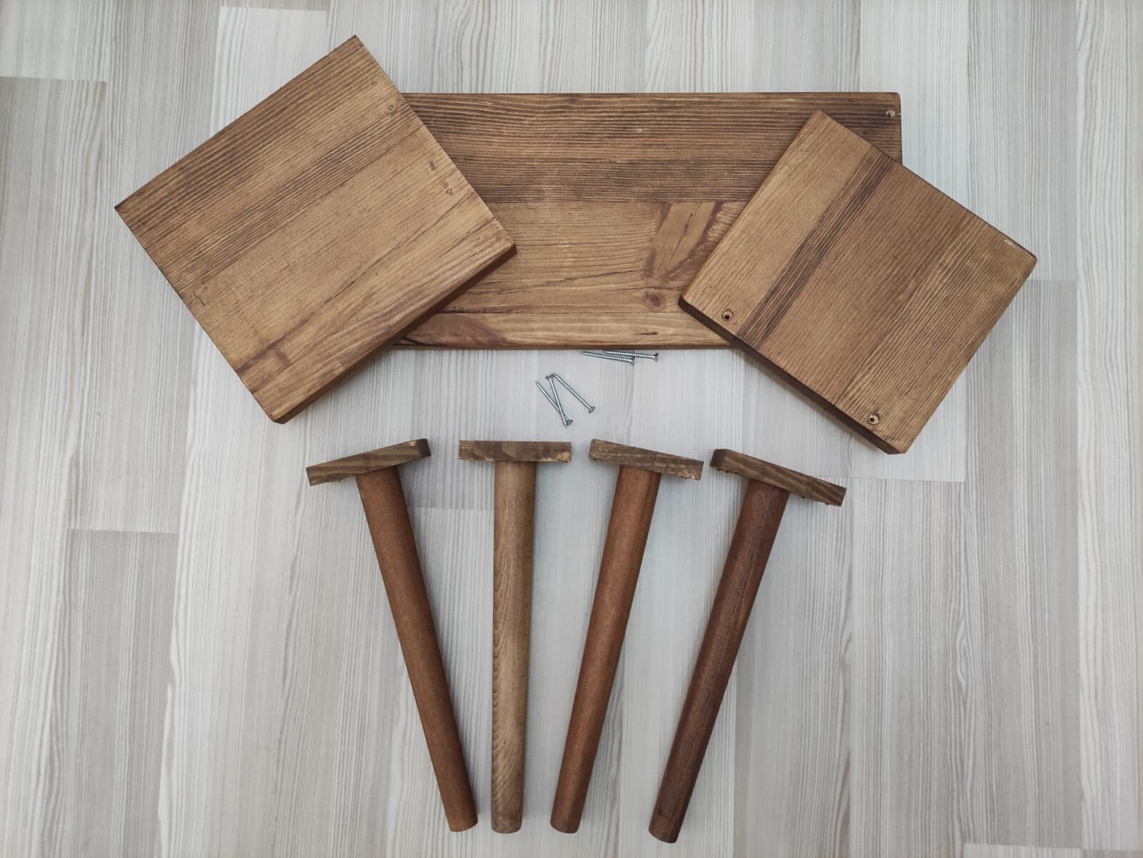 Wooden Side Table Decorative Design Solid Mini Rack Design - Etsy