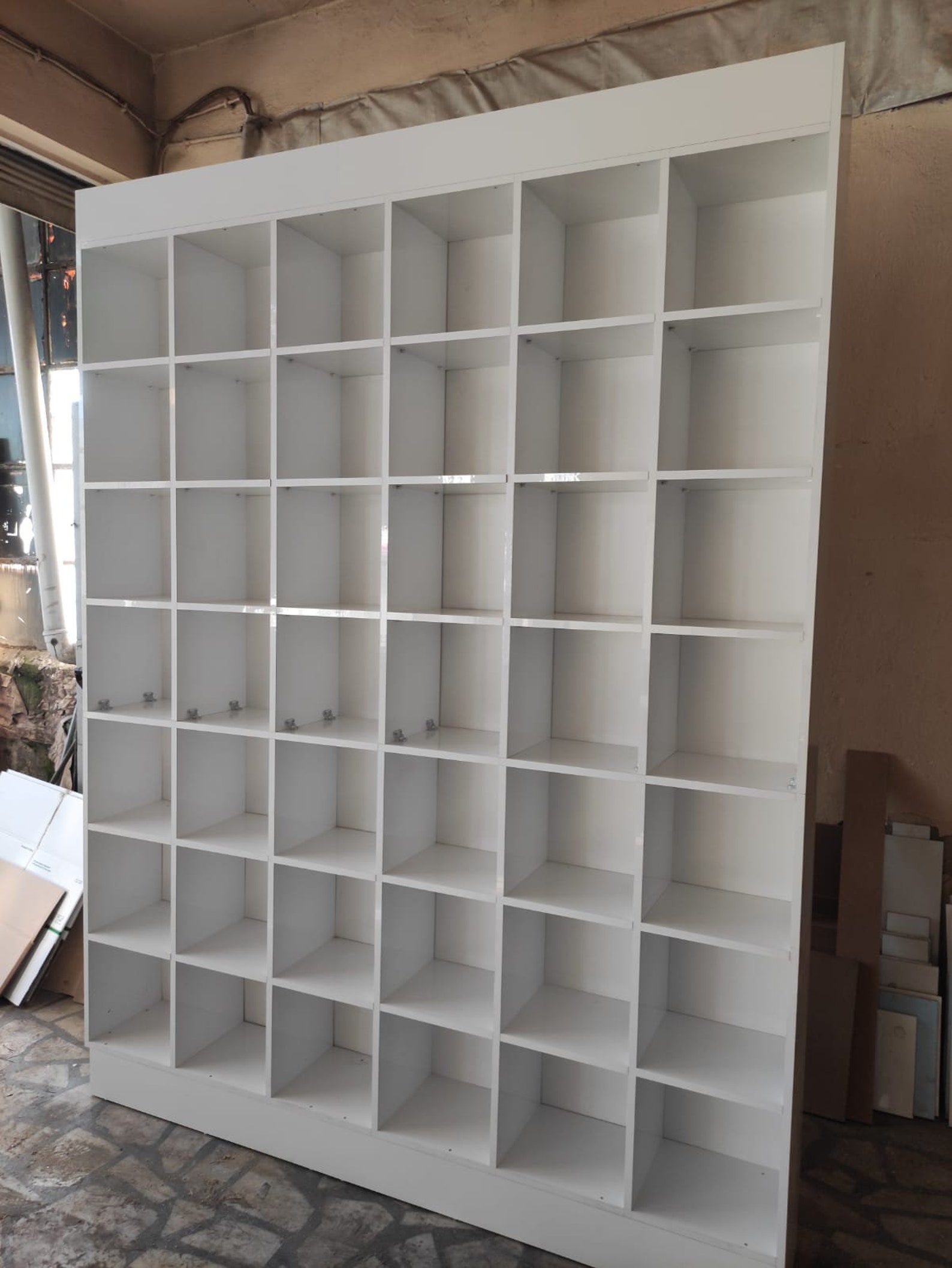 Wooden Large Bookshelf - Gorgeus Customizable Library - Modern Big ...