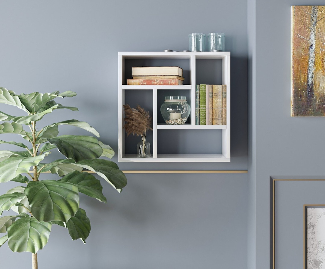 Custom Wooden Wall Rack - Decorative Wall Mounted Shelf - Design Wall ...