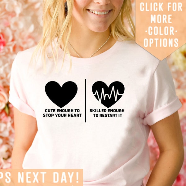 Cute Enough to Stop Your Heart Skilled Enough to Restart It - Etsy