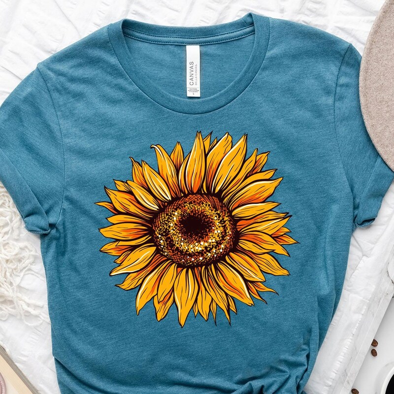Sunflower Shirt - Etsy