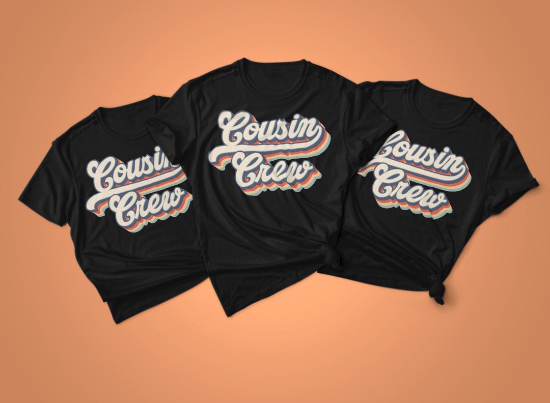 Cousin Crew Shirt Gift for Best Cousin, Bigger Cousin Sweatshirt ...