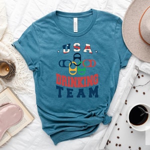 USA Drinking Team Shirt, Day Drinking Shirt, Beer Shirt, Drinking ...