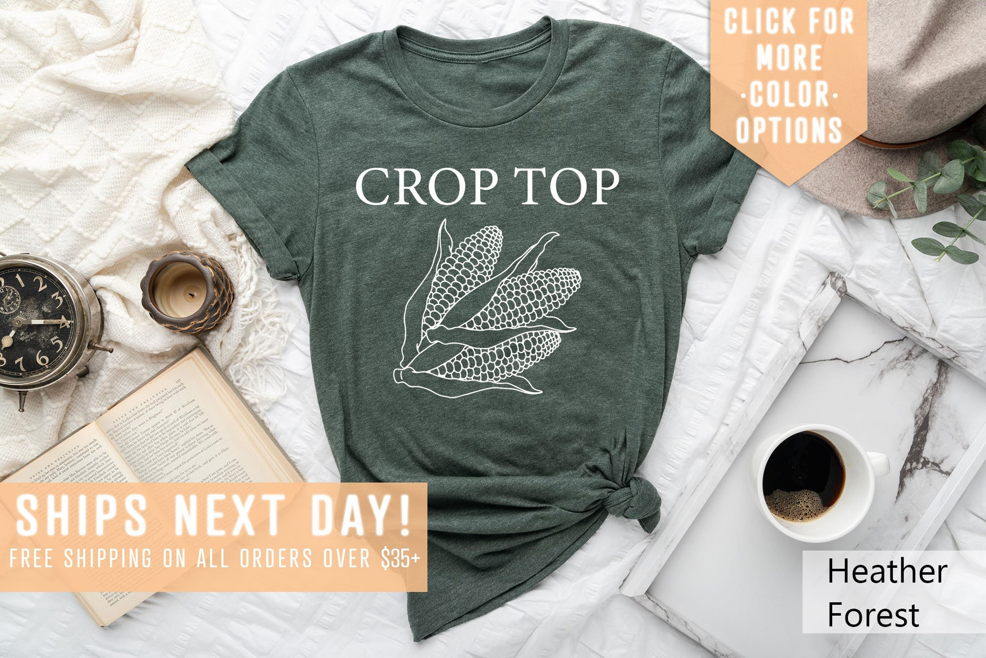 Crop Top Corn Shirt Gift for Farm Girl, Corn Sweatshirt, Farm Life ...