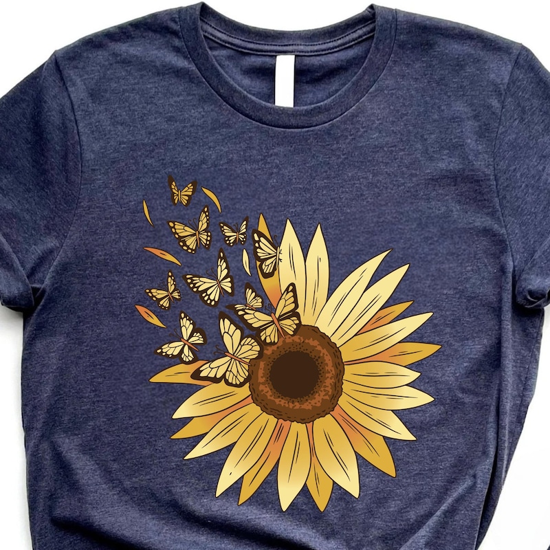 Sunflower Shirt - Etsy