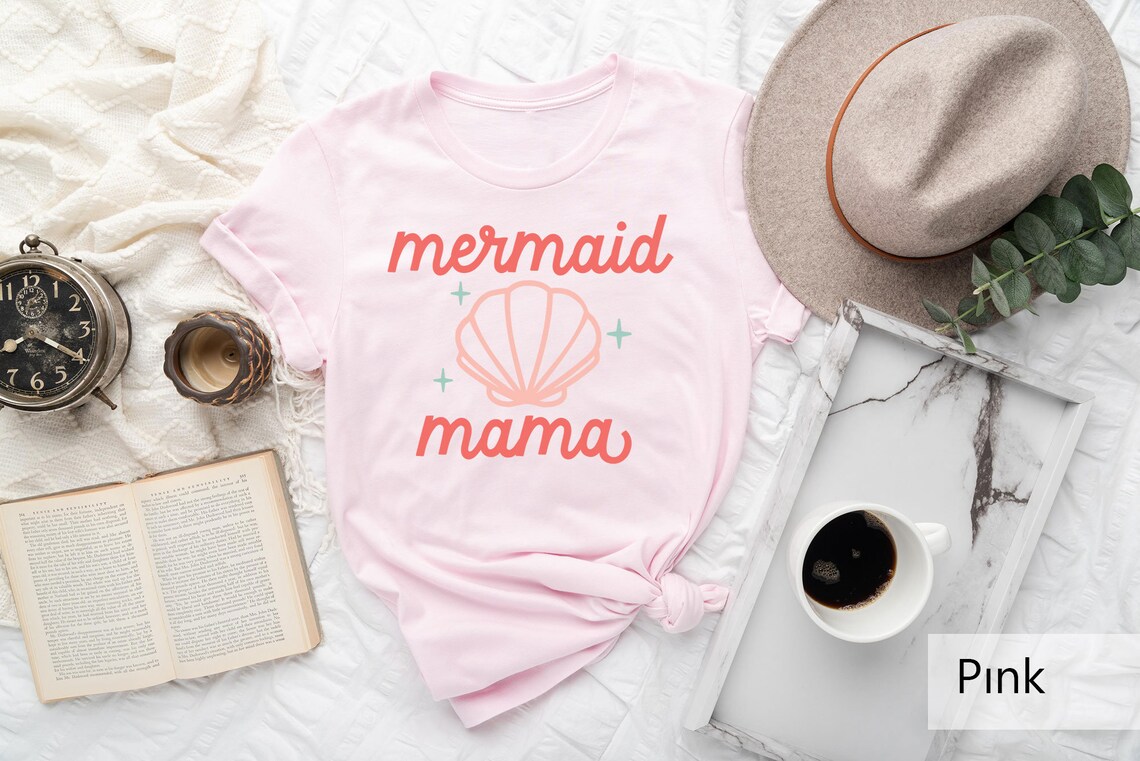 Mermaid Mama Shirt Gift Idea for Mother's Day Mermaid - Etsy