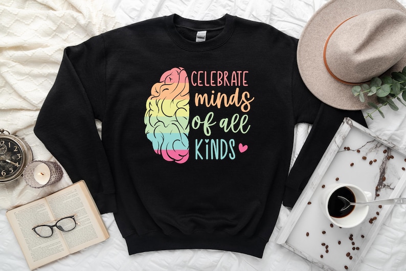 Celebrate Minds of All Kinds Shirt Autism - Etsy