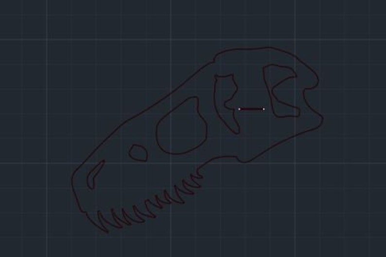 CUT FILES for T-REX Tyrannosaurus Rex Aluminum Metal Skull Sculture Art ...