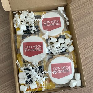 Branded Corporate Logo Biscuits, Bespoke Iced Biscuits for Corporate ...