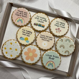 Teacher Gift Box of Biscuits Nursery, Preschool, Reception Class ...