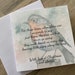 Sympathy Robin Poem Christmas Card, Sympathy Robin Personalised ...