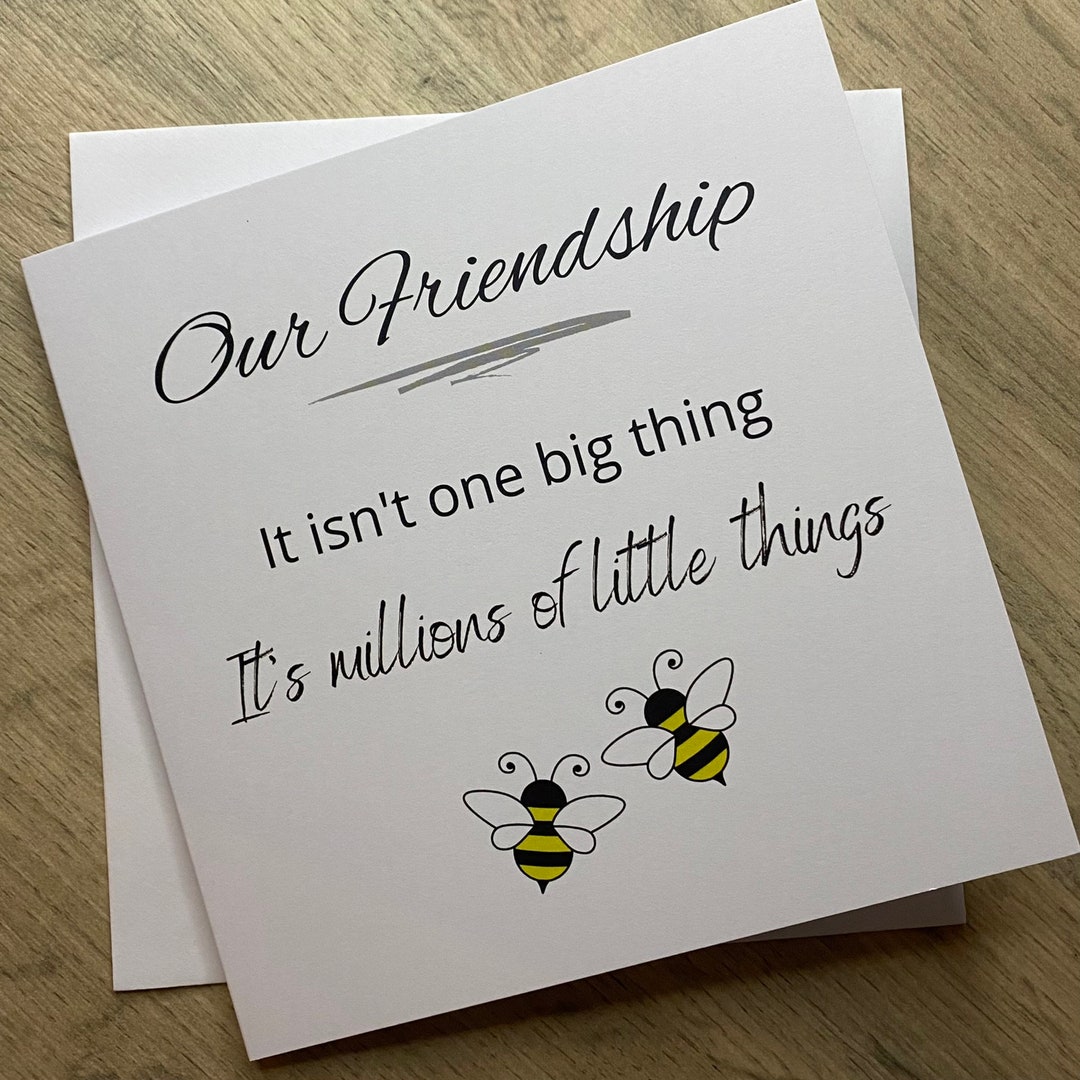 Best Friend Card, Friendship Card, Bestie Card, BBF Card, Amazing ...
