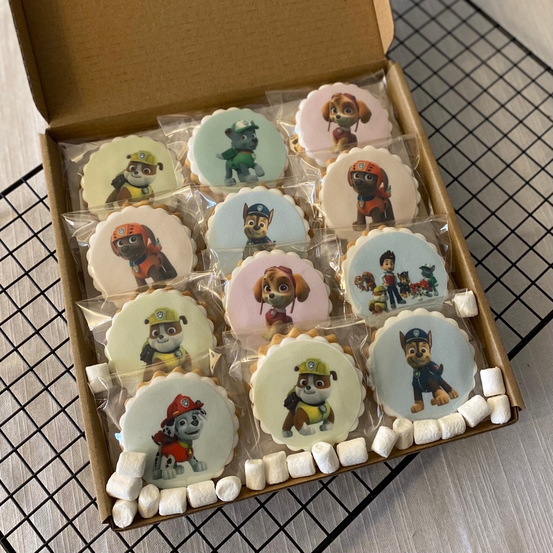 Paw Patrol Birthday Party Biscuits 1st, 2nd, 3rd, 4th, 5th Birthday ...