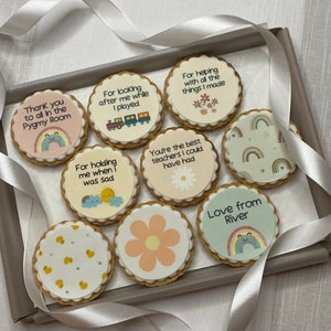 Teacher Gift Box of Biscuits Nursery, Preschool, Reception Class ...