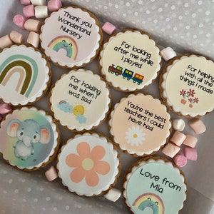 Teacher Gift Box of Biscuits Nursery, Preschool, Reception Class ...