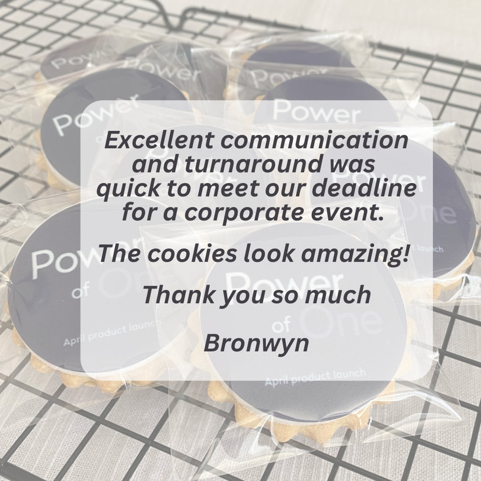 Branded Corporate Logo Biscuits, Bespoke Iced Biscuits for Corporate ...