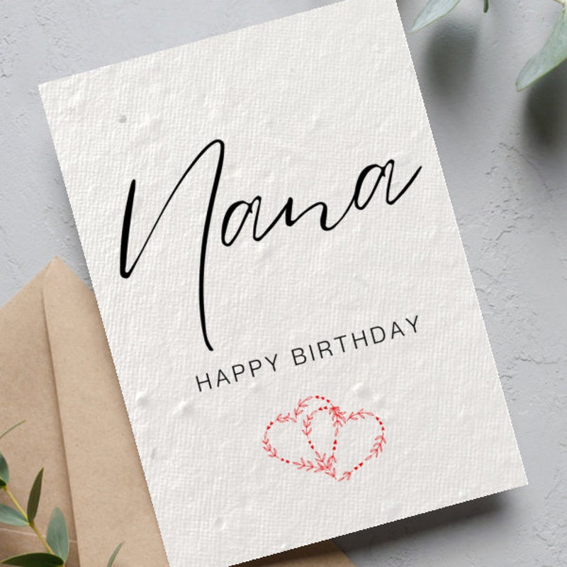 Nana Card - Etsy
