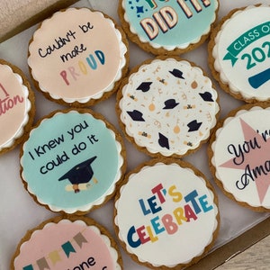 Congratulations Graduation, Degree, Exams Biscuit Box, Gcses, College ...