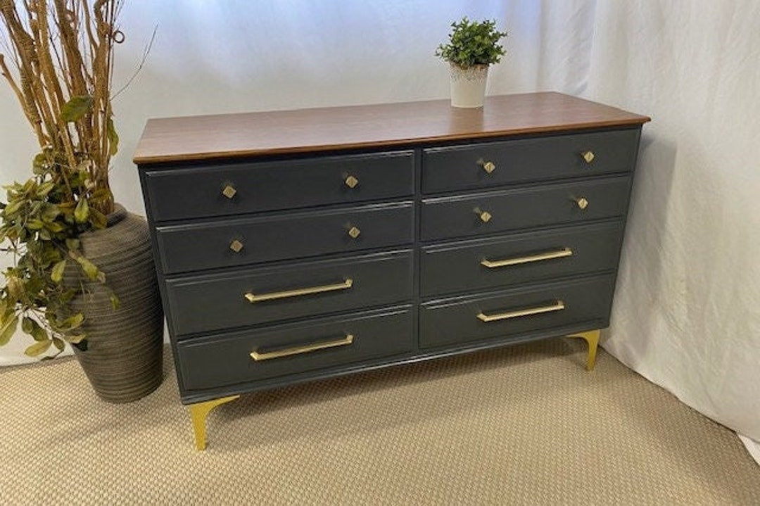 SOLD!!! - Solid Cherry Dresser by Kling - Etsy