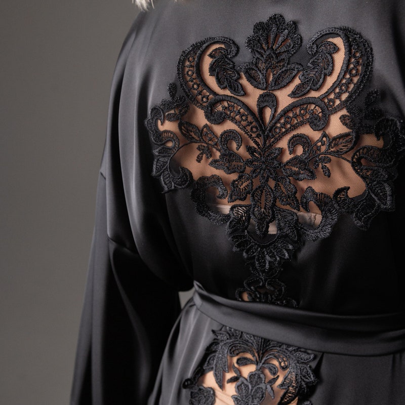 White Lace Kimono - Etsy