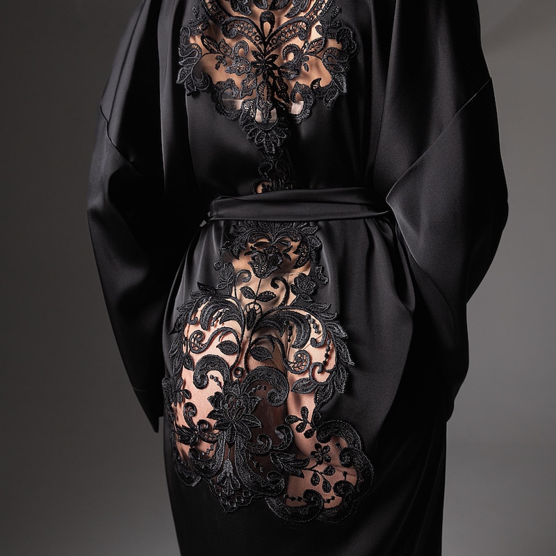 White Lace Kimono - Etsy