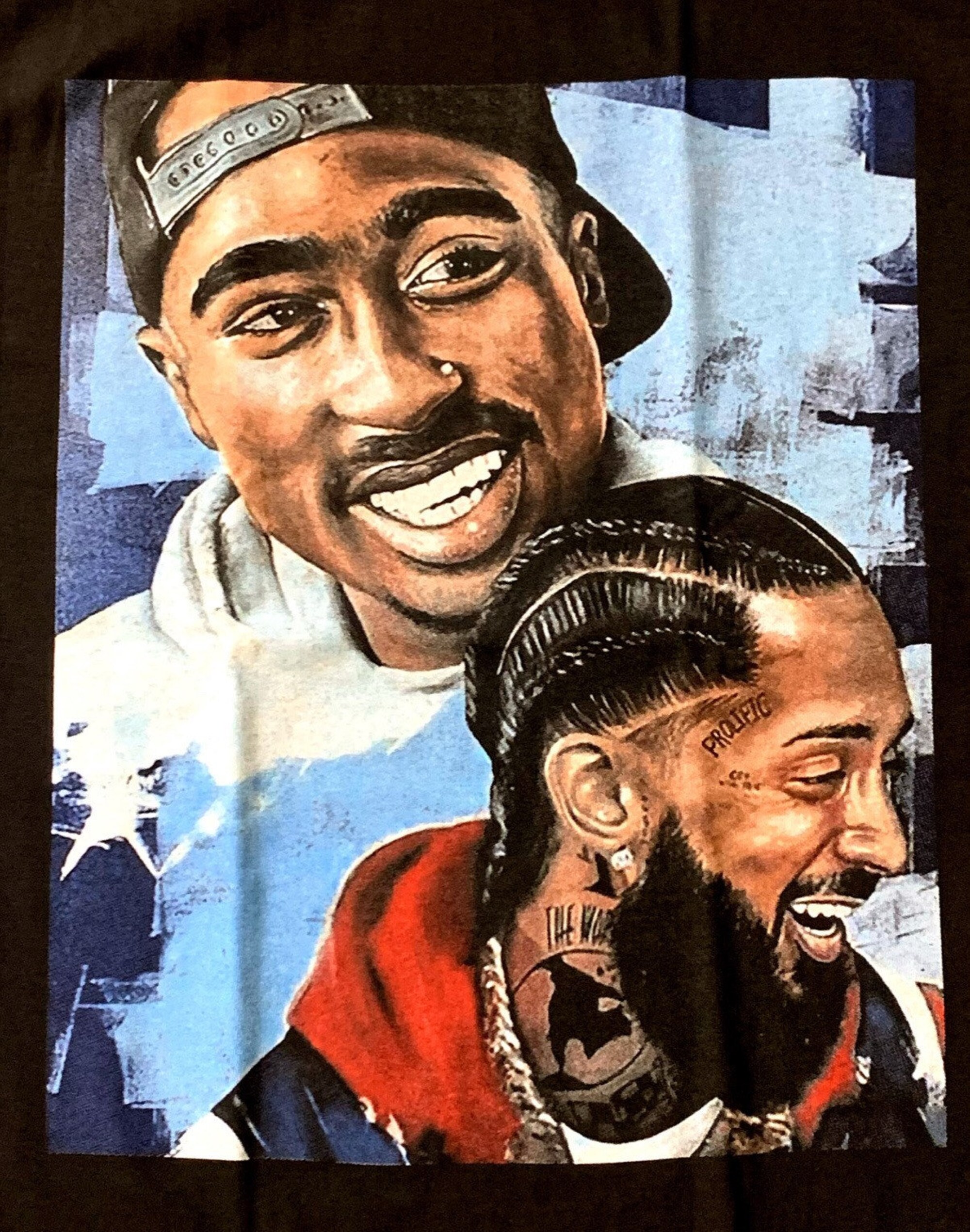 Nipsey Hussle 2pac Tupac RIP Men t-shirts sold by Elite Anarchic | SKU ...