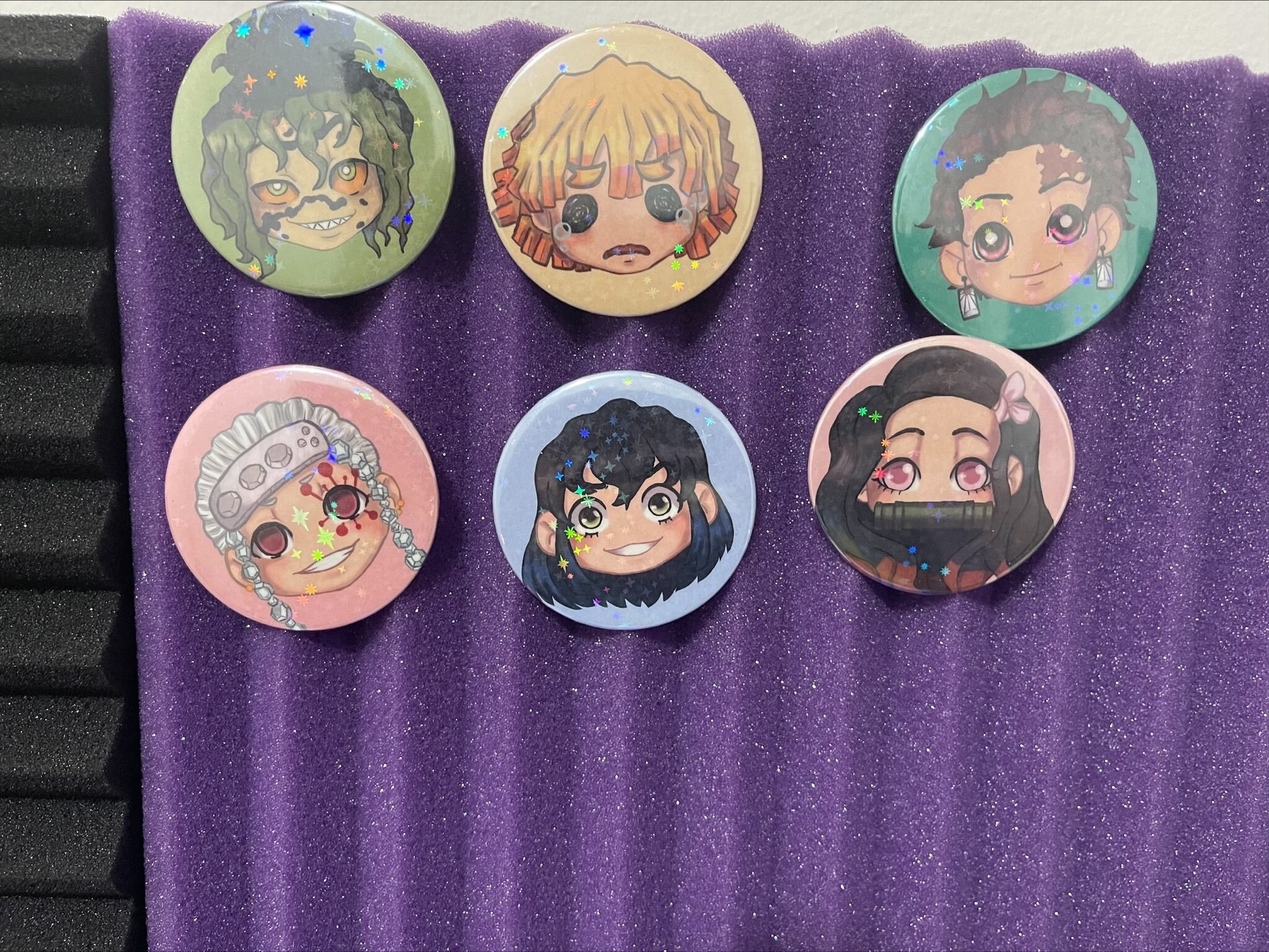 Cute Anime Buttons - Etsy