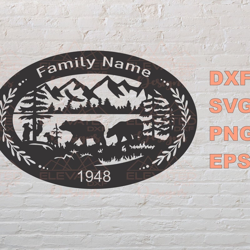 Dxf Files Address Signs - Etsy