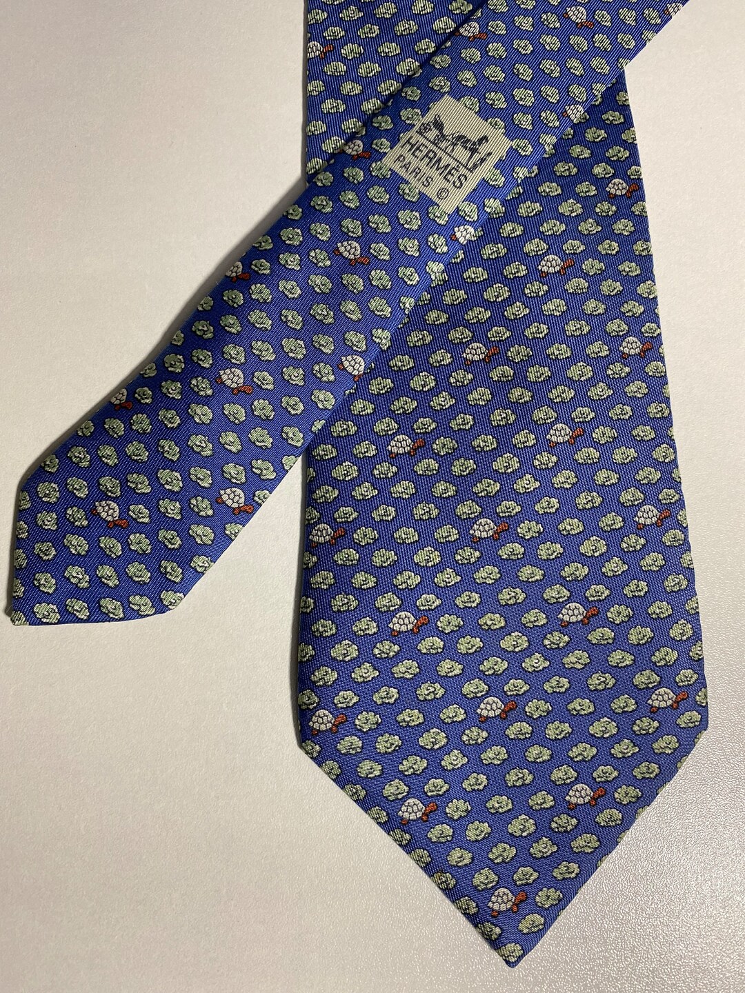 Hermes Tie Vintage Silk 820 EA - Etsy
