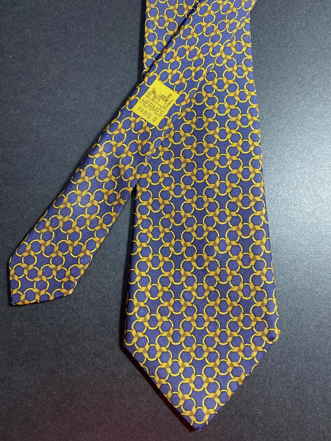 Hermes Tie Vintage Silk 7085 OA - Etsy