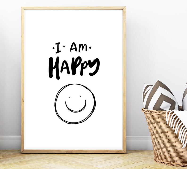 Black & White Motivational Digital Wall Art 2 Pack, Inspirational Home ...