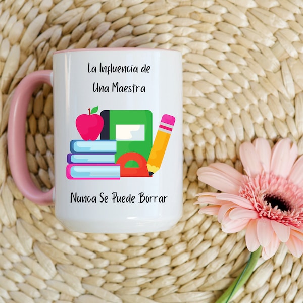 Spanish Teacher Mug - Etsy
