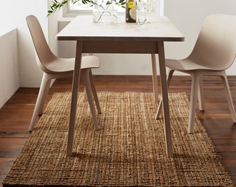 Jute Rug - Etsy UK