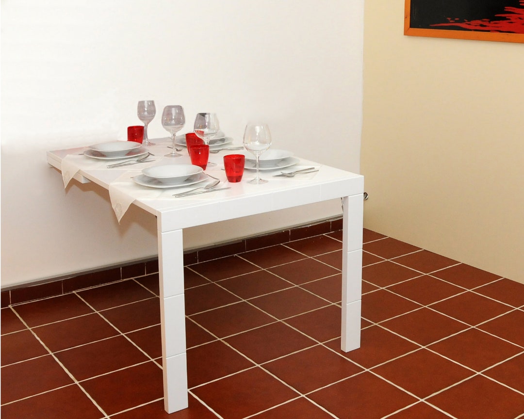 Custom Drop Down Coffee Table-modern Wall Mounted Desk for Home Office Customized Murphy Dining ...