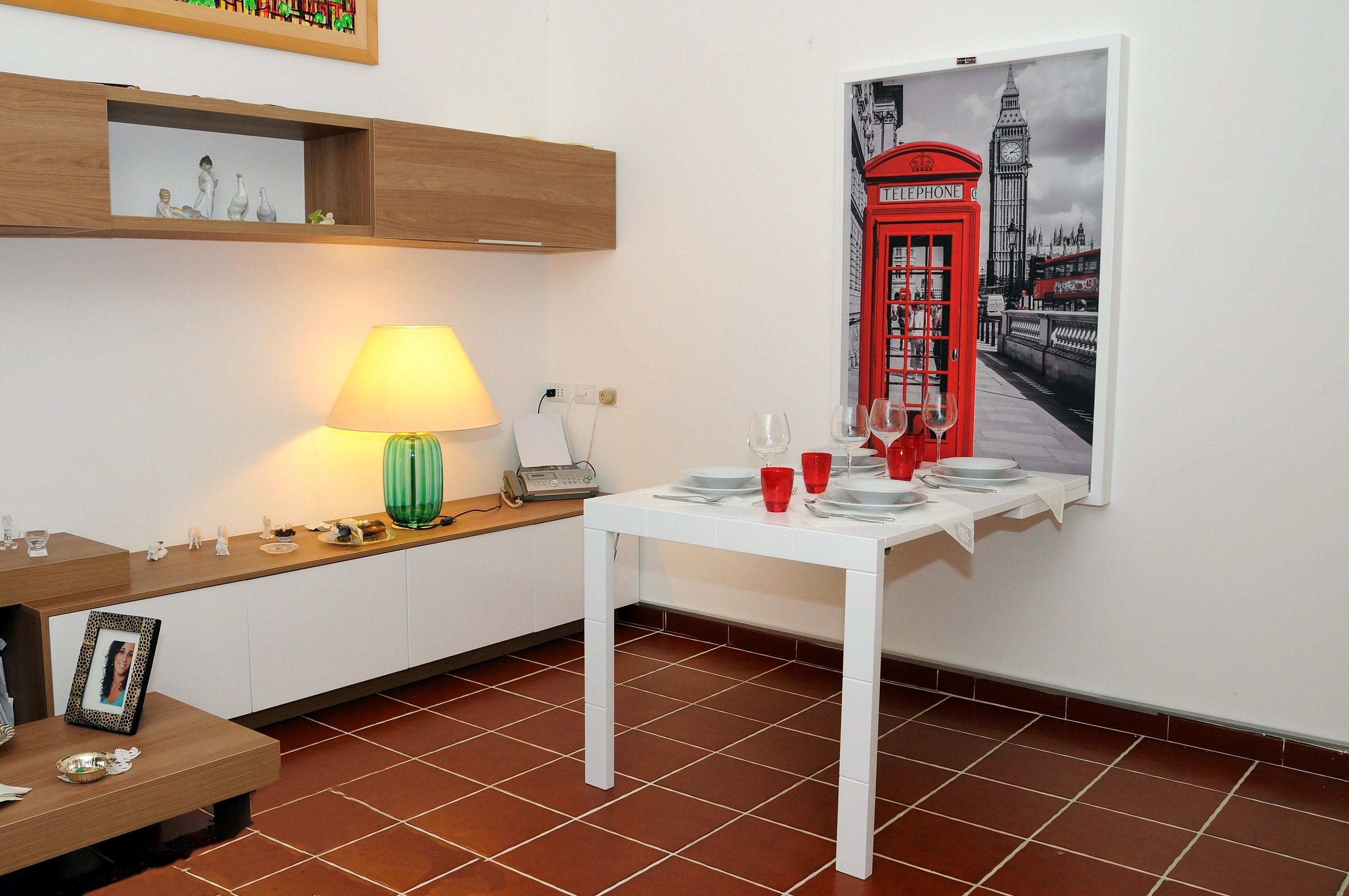 Personalized Wall Mounted Coffee Table-handmade Wooden Murphy Table ...