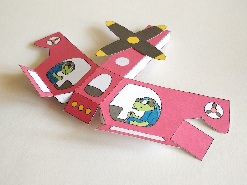Airport Papercraft for Kids. Printable Paper Toys - Etsy Canada