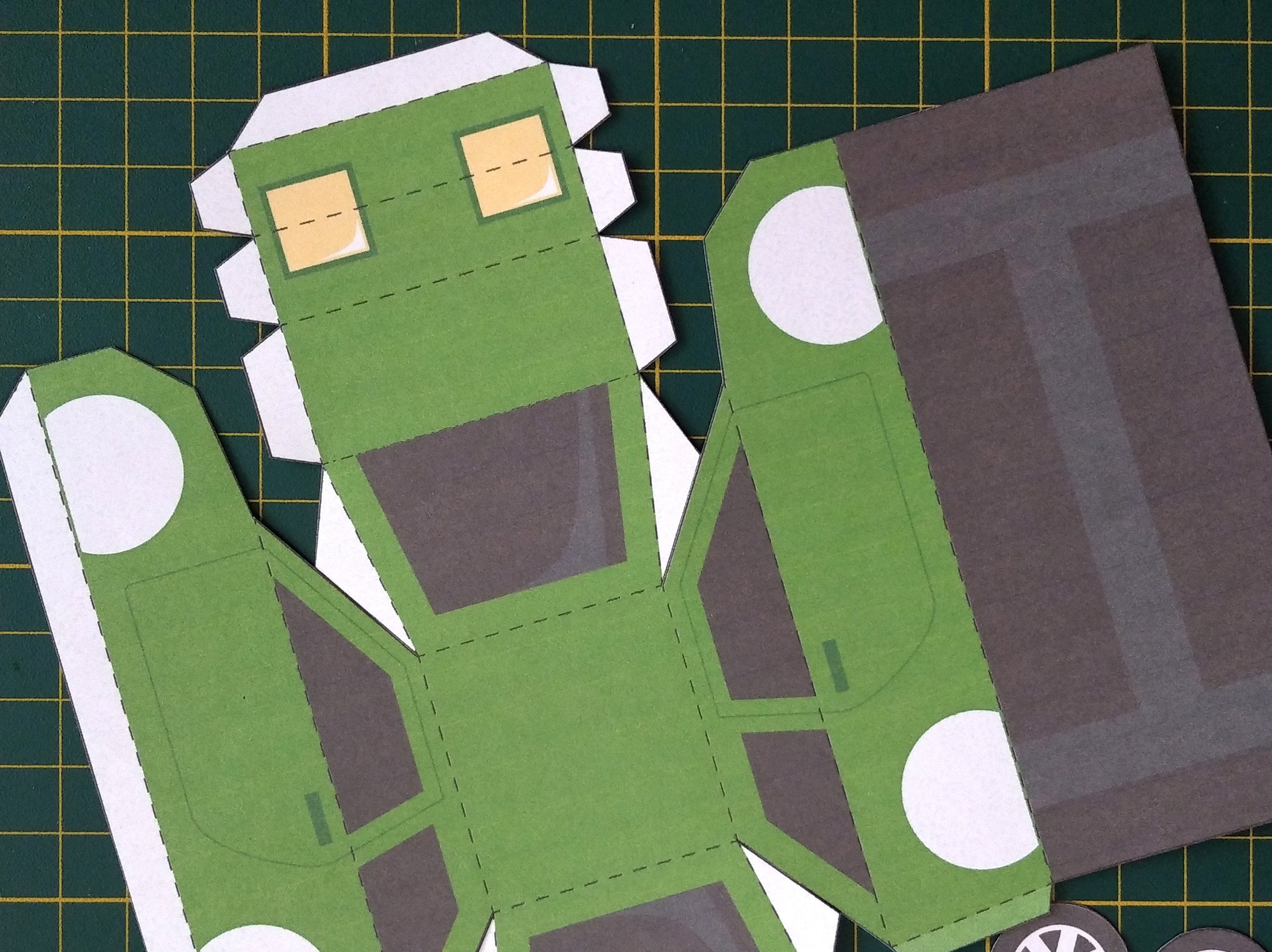 CAR Type A. Paper Toy / Gift Box - Etsy