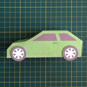 CAR Type A. Paper Toy / Gift Box - Etsy
