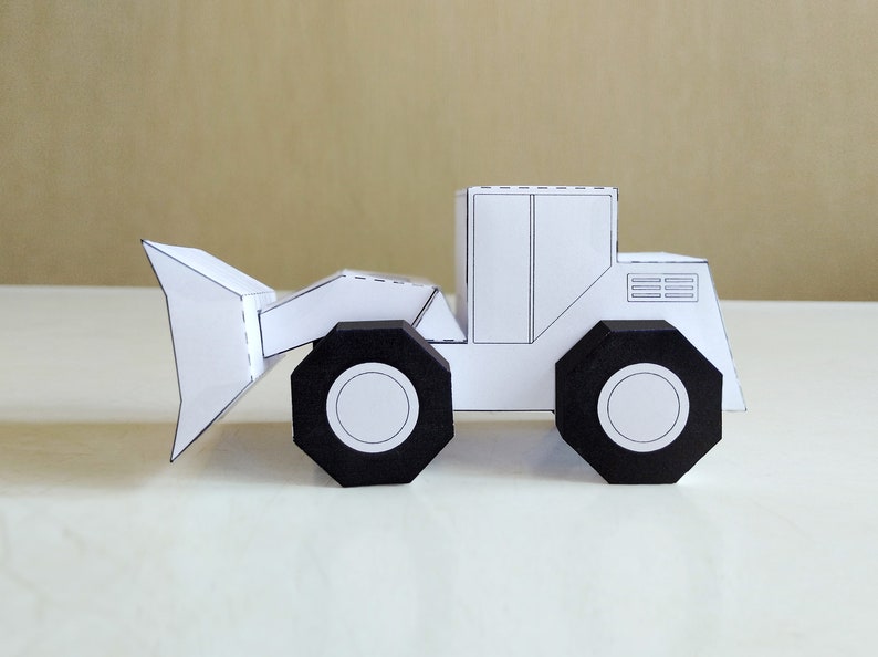 Papercraft Toy Loader. Printable Template - Etsy