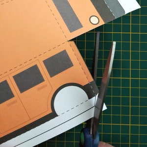 CAR Type B. Paper Toy or Gift Box PDF Templates - Etsy