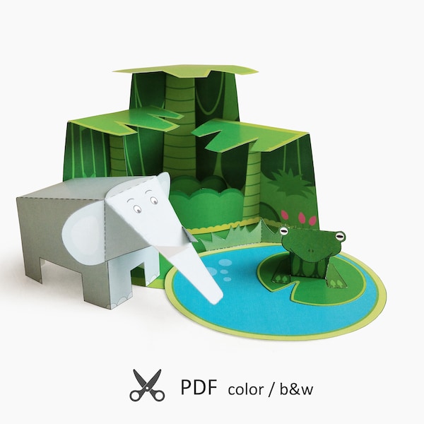 Printable Paper Toys - Etsy